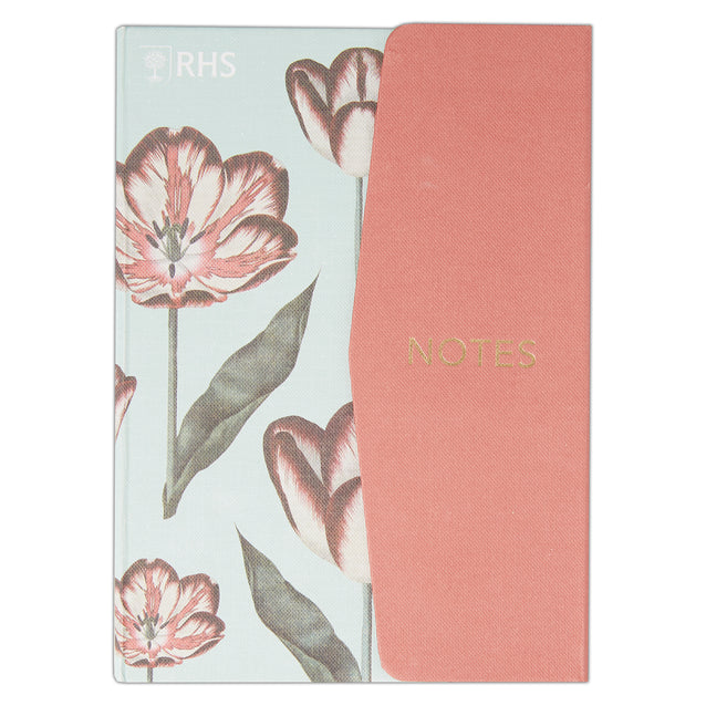 RHS The Royal Horticultural Society Magnetic Cover Notebook, Tulips, 2