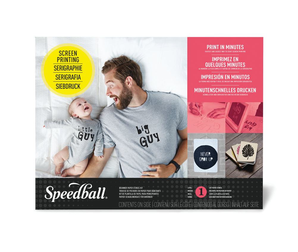 Speedball Screen Printing Beginner Paper Stencil Kit