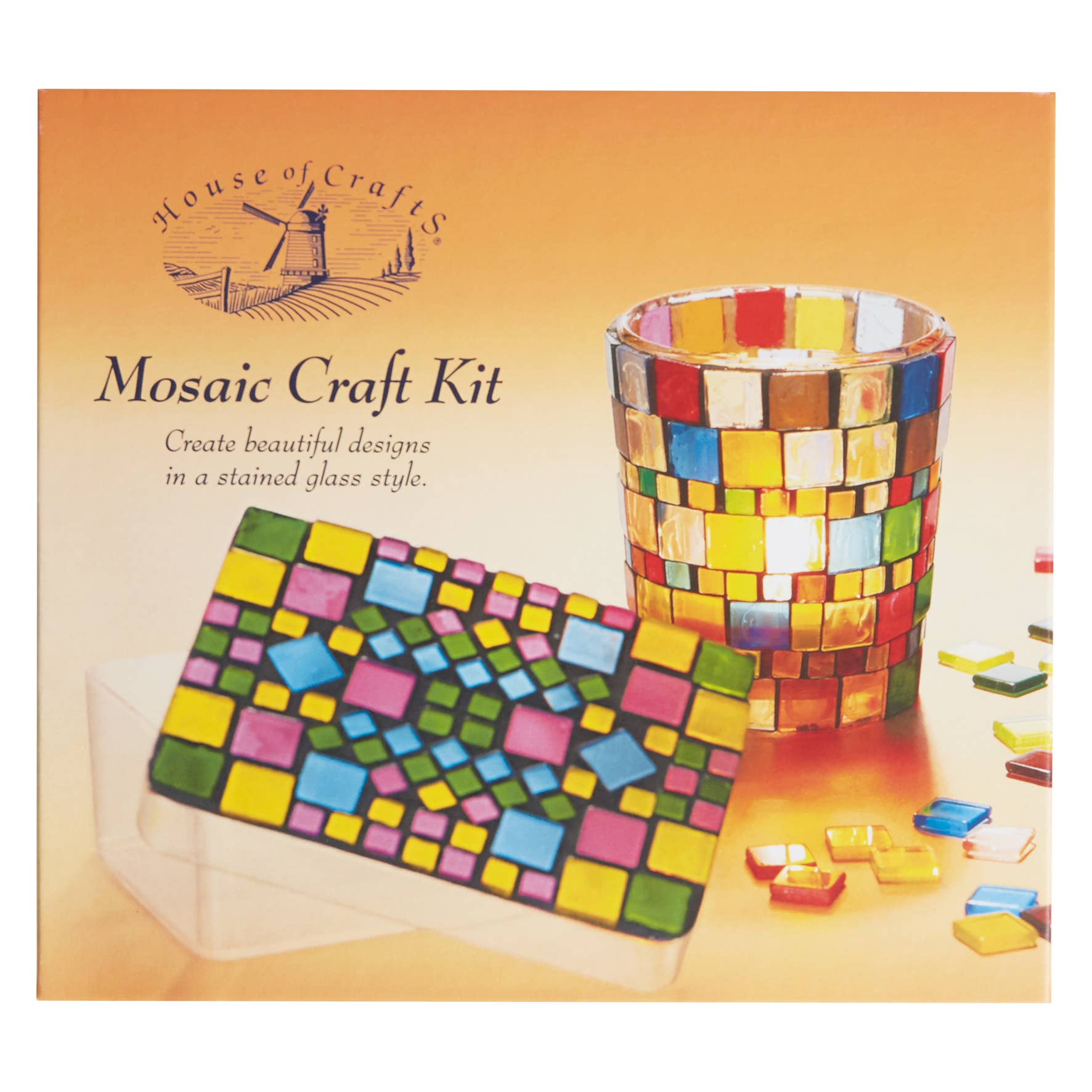 House Of Crafts Mosaic Craft kit, Crystaline Mosaic Are A Great Medium